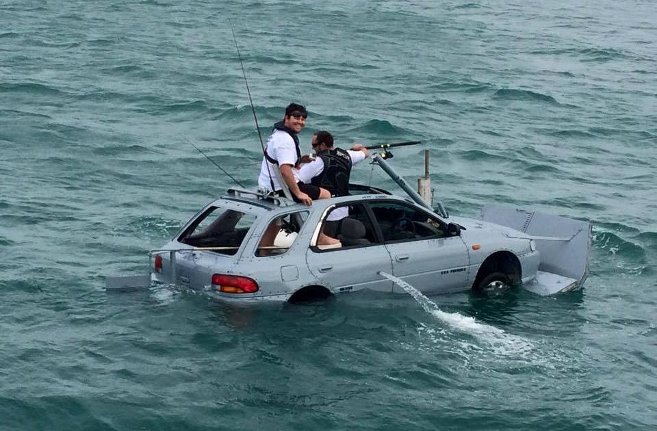 Floating Subaru Among New Zealand Fish Tourney - LiveOutdoors