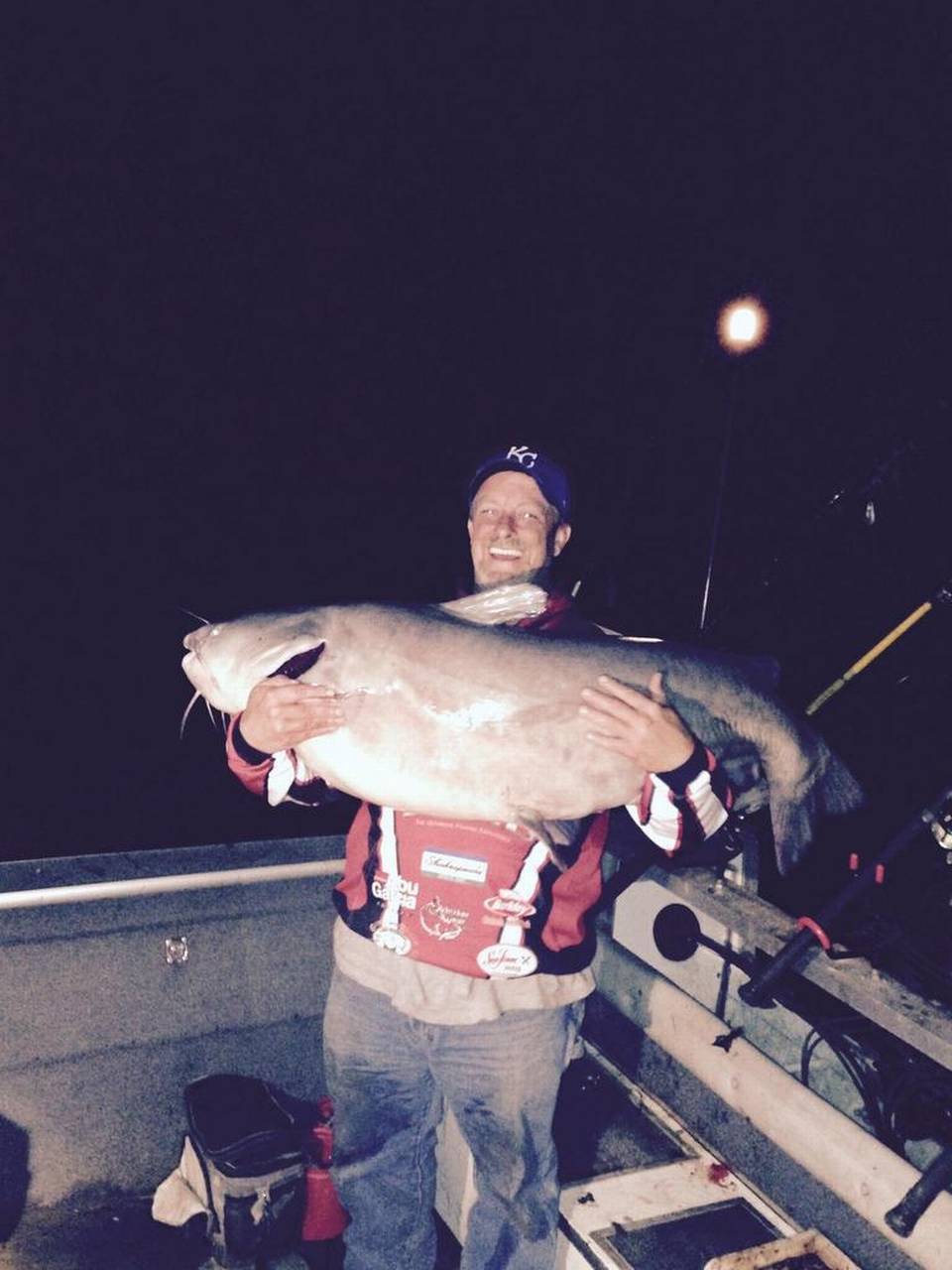 Kansas Angler Catches 82-Pound Catfish - LiveOutdoors