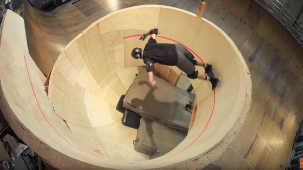Tony Hawk Defies Gravity in First Horizontal Skateboard Loop - LiveOutdoors