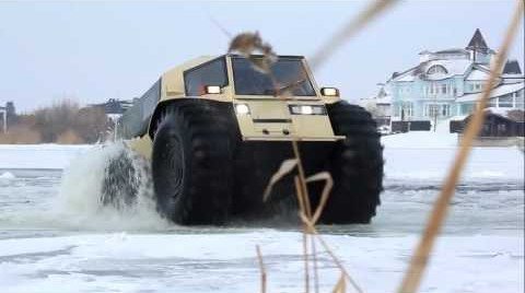 Russian ATV lets You Drive on Broken Ice - LiveOutdoors