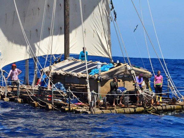 Crew Recreating South American Balsa Raft Journey Rescued Safely ...